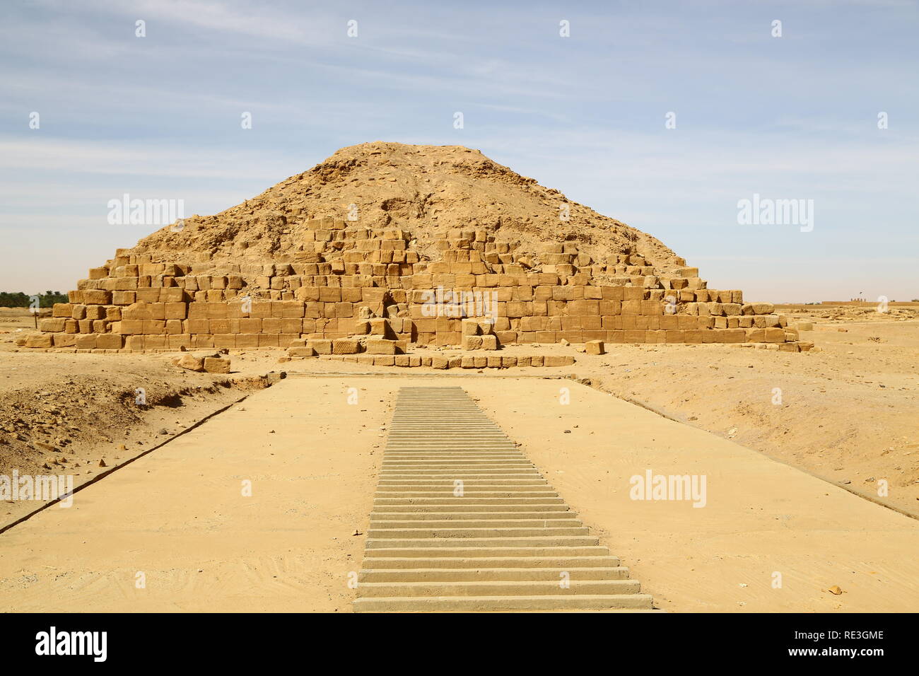in africa sudan el kurru nuri the antique temple of the black pharaohs ...