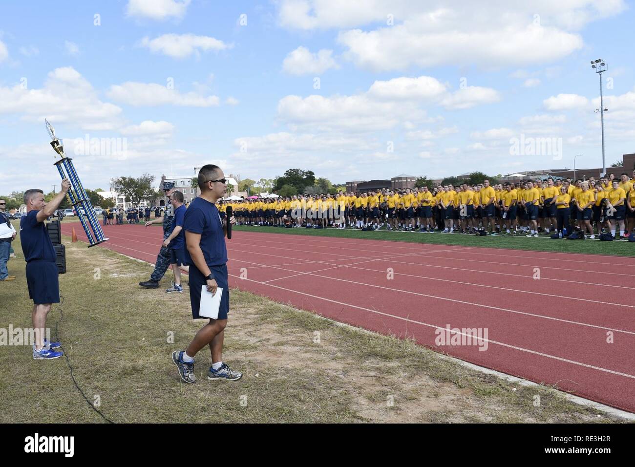 PENSACOLA, Fla. (Nov. 18, 2016) Cmdr. Christopher Eng, commanding ...