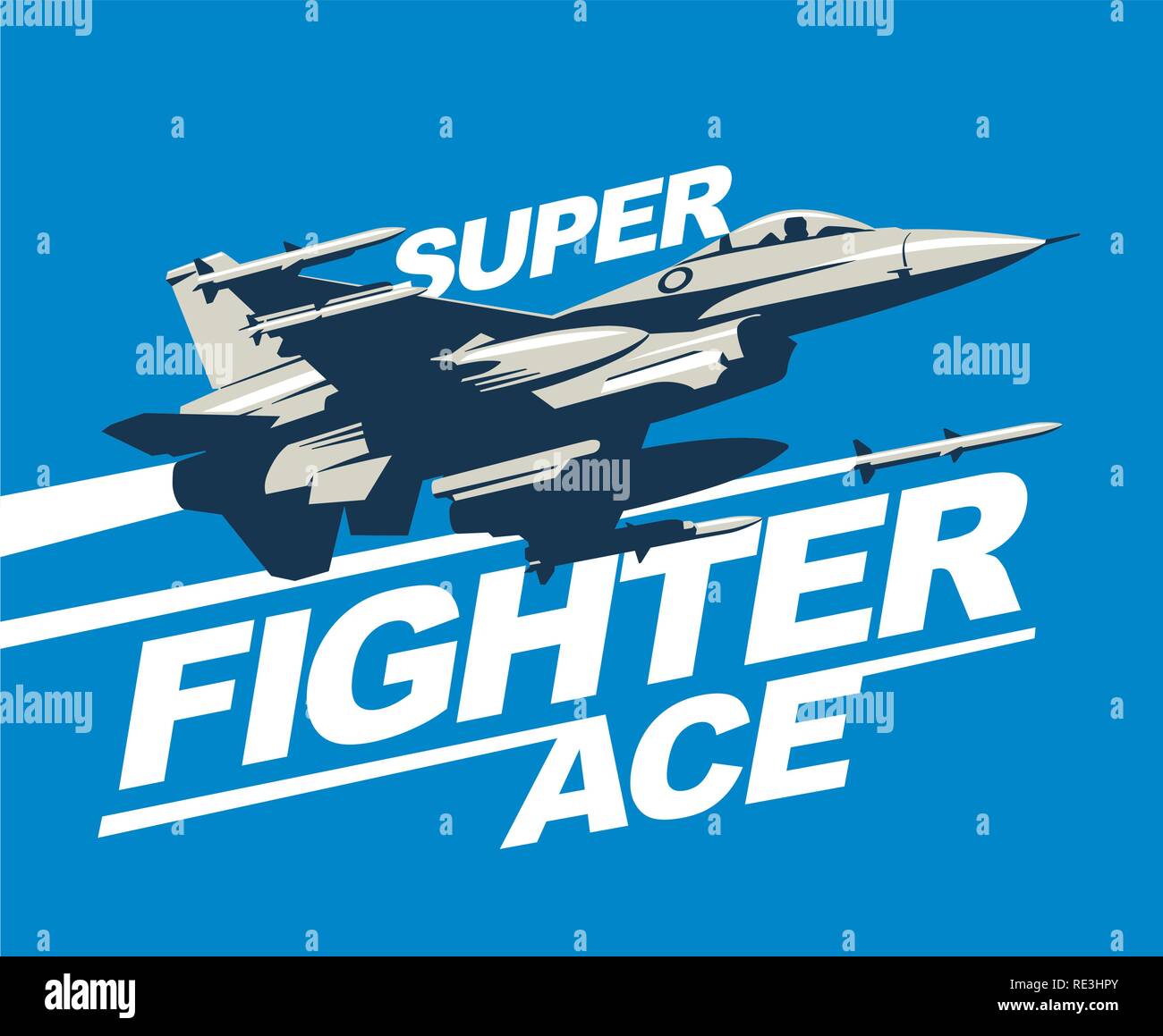 Fighter Plane Logo