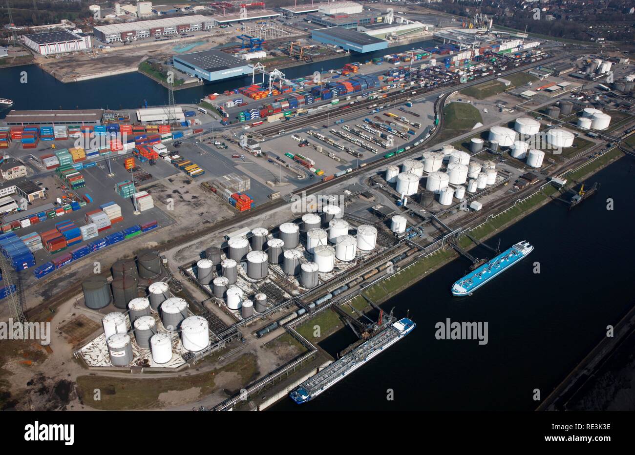 The largest inland port in europe hi-res stock photography and images ...