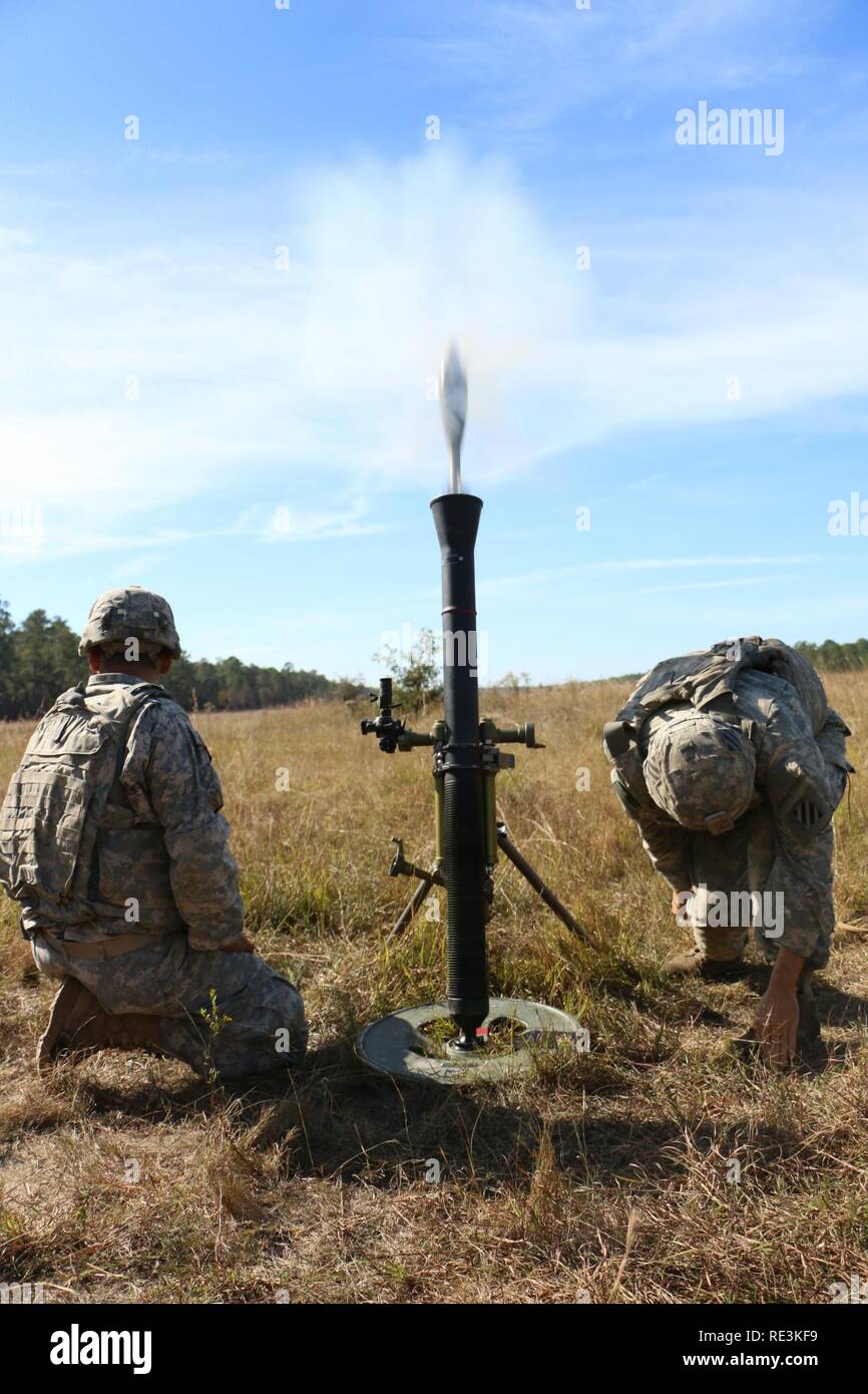 Spc. James Drake (right), mortarman with 3rd Battalion, 7th Infantry ...