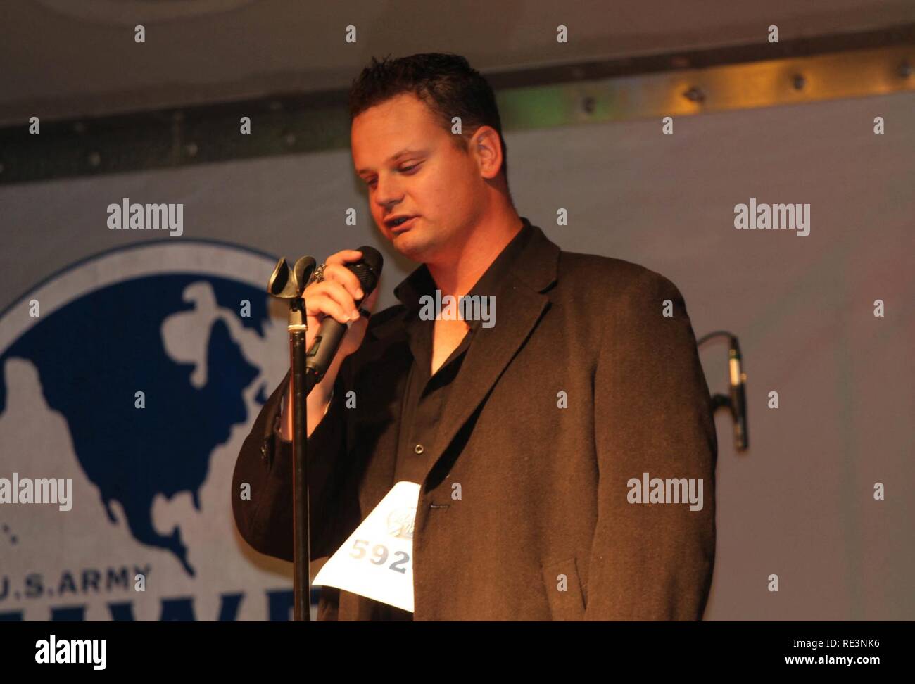 Spc. James Varnell, assigned to 3rd Infantry Division Headquarters ...