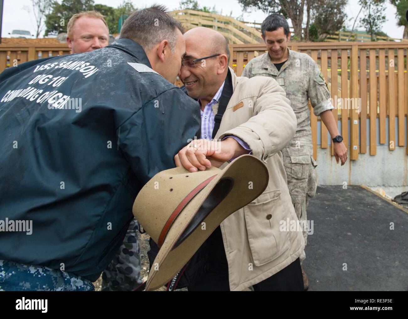 Cmdr. Timothy LaBenz, commanding officer of Arleigh Burke-class guided ...