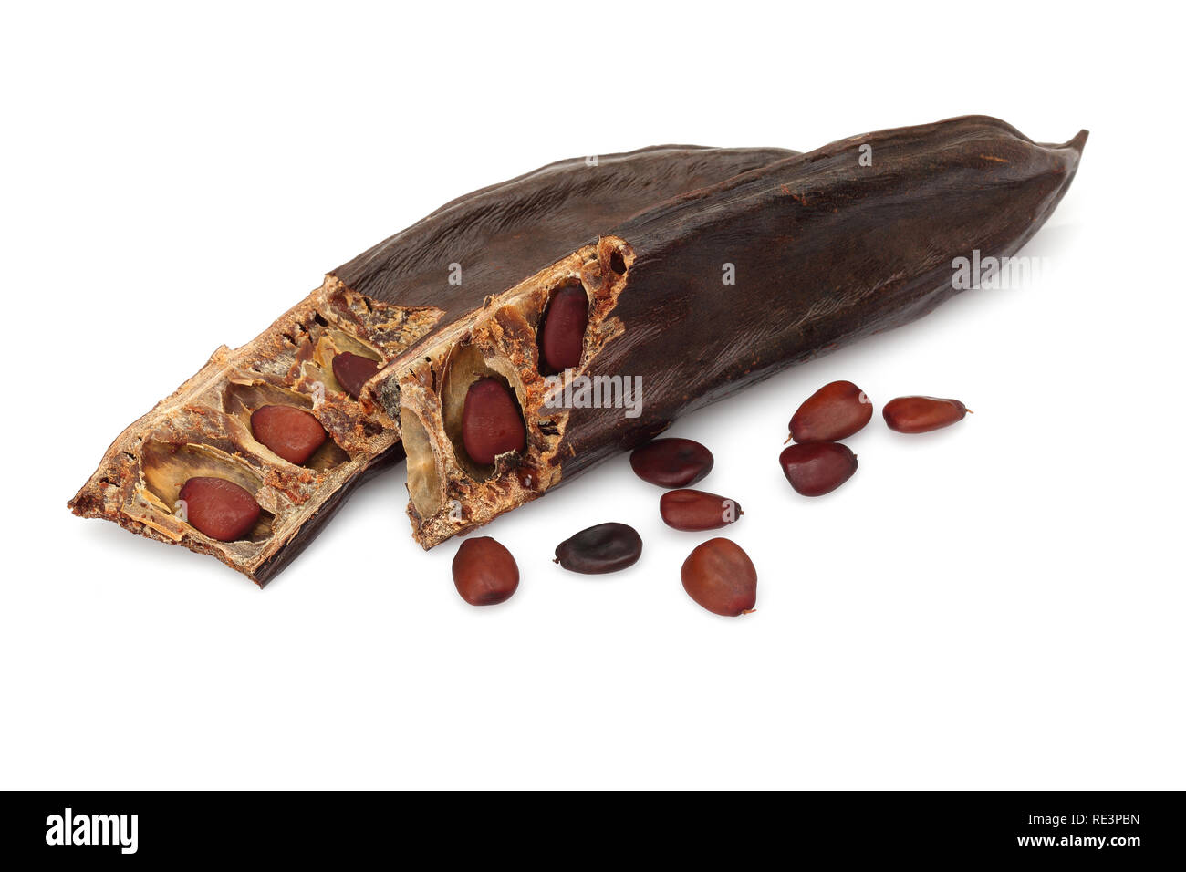 Carob seeds hi-res stock photography and images - Alamy