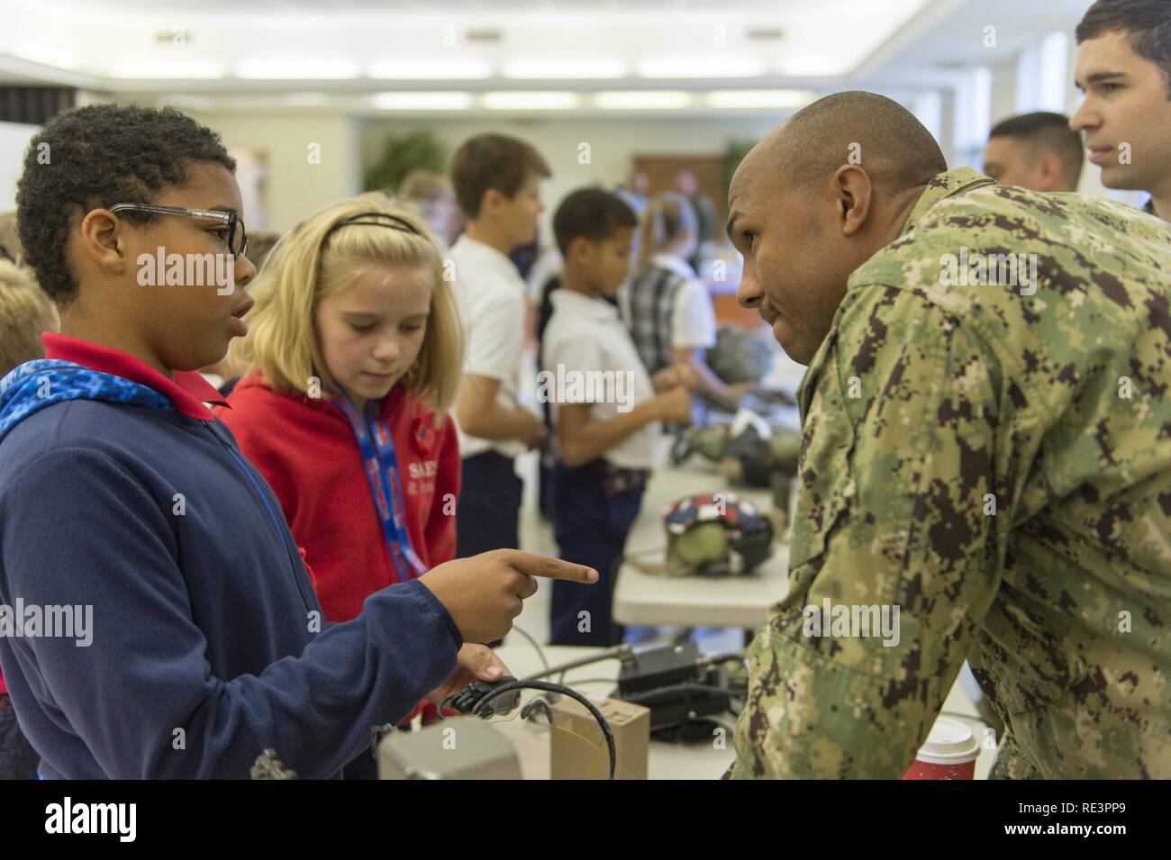 NEWPORT NEWS, Va. (Nov. 11, 2016) Petty Officer 1st Class David Smith ...