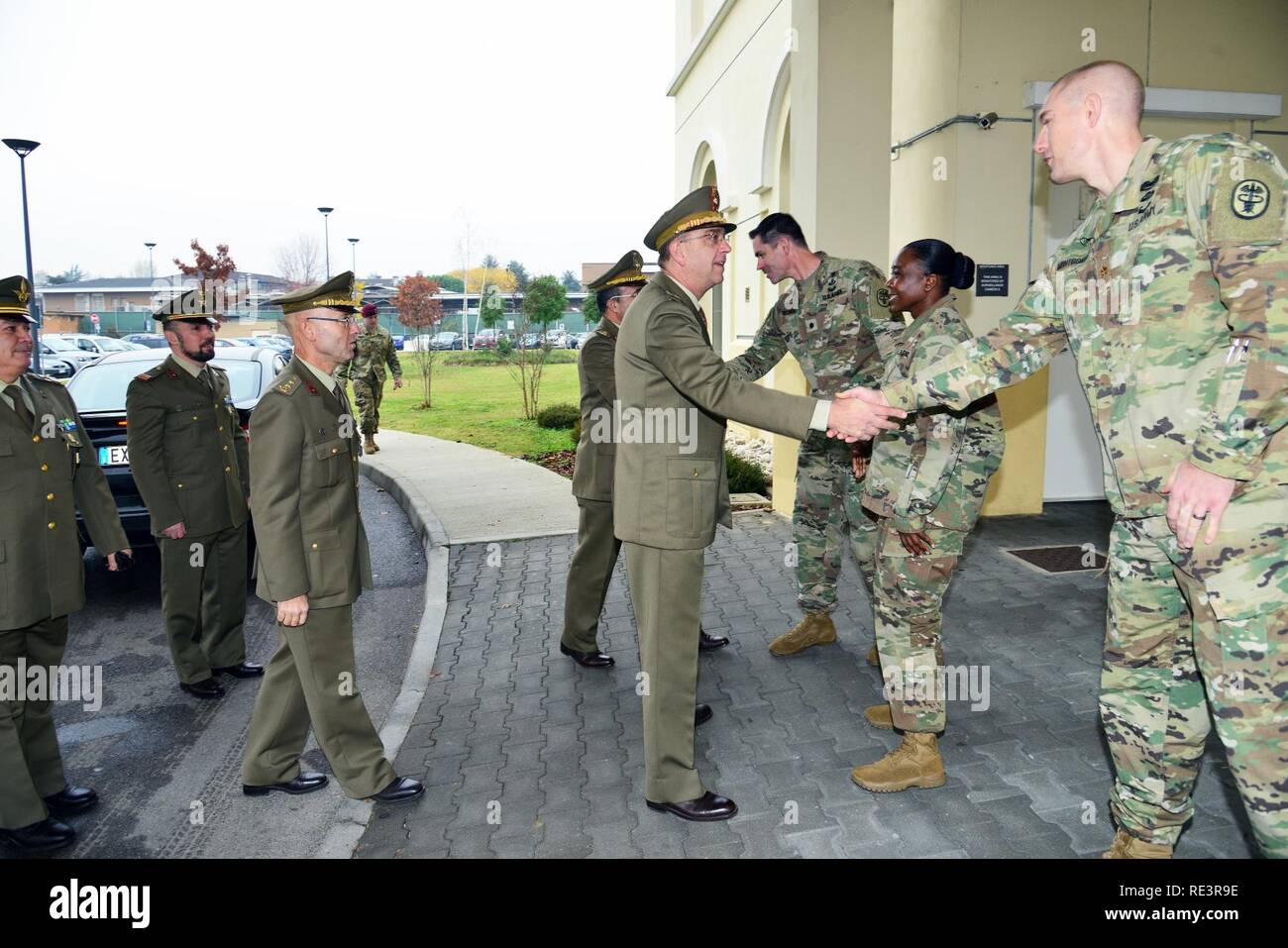 U.S. Army Lt. Col. Brian Bender, Commander U.S. Army Health Clinic ...