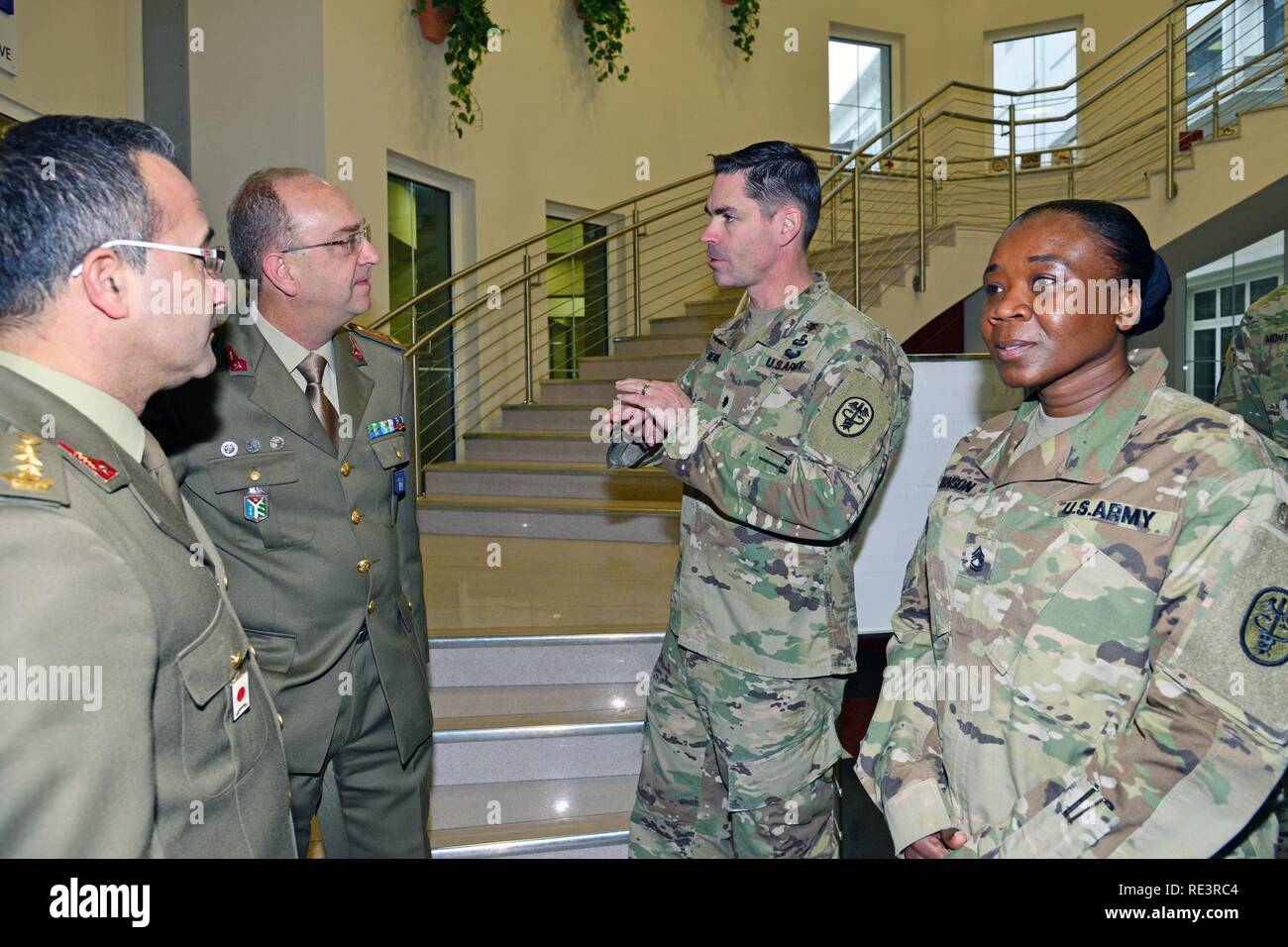 U.S. Army Lt. Col. Brian Bender, Commander U.S. Army Health Clinic ...