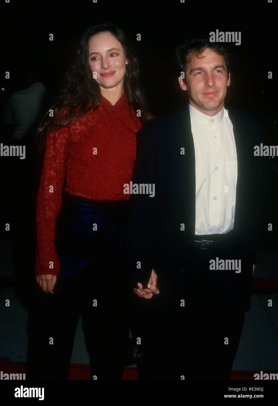 BEVERLY HILLS, CA - OCTOBER 5: Actress Madeleine Stowe and actor Brian ...