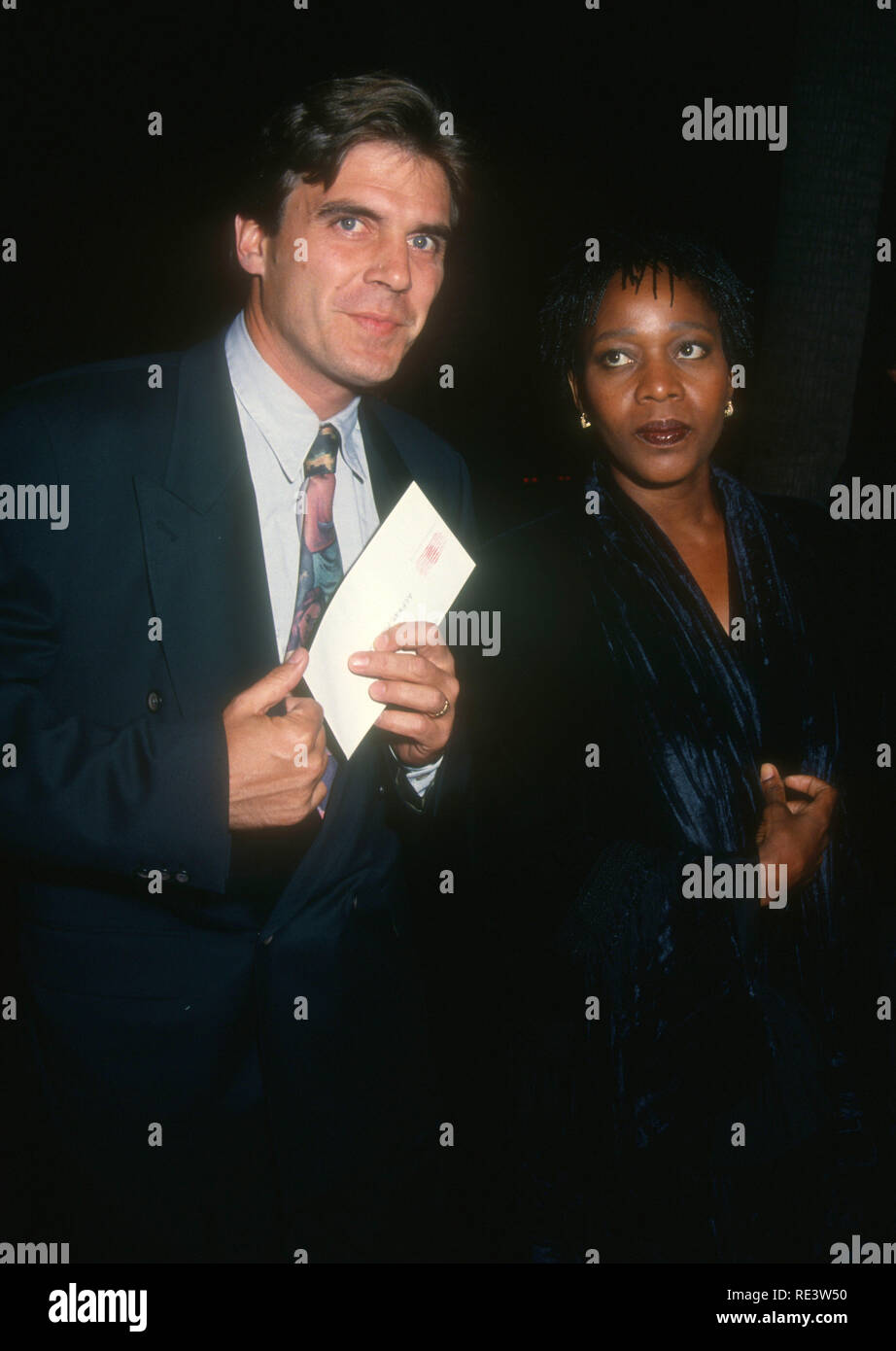 Alfre woodard and roderick spencer red carpet event hi-res stock ...