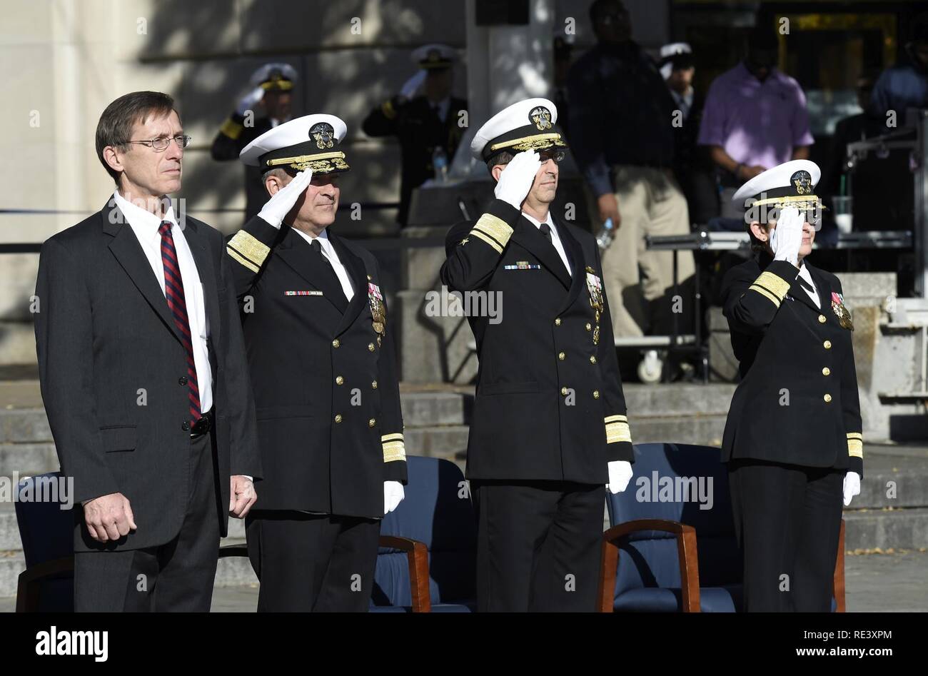 WASHINGTON (Nov. 18, 2016) The Hon. Sean Stackley, left, assistant ...