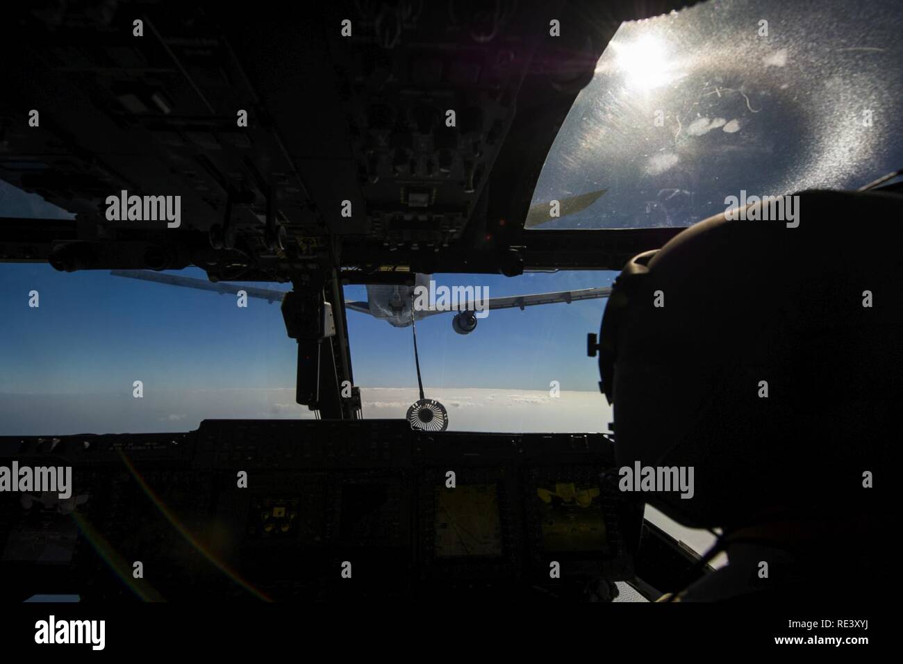 Two CV-22 Osprey tiltrotor aircraft with the 8th Special Operations ...
