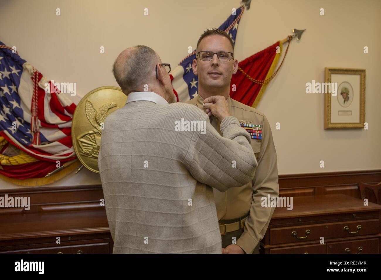 U.S. Marine Corps Lt. Col. Christopher N. Kinsey, executive assistant ...