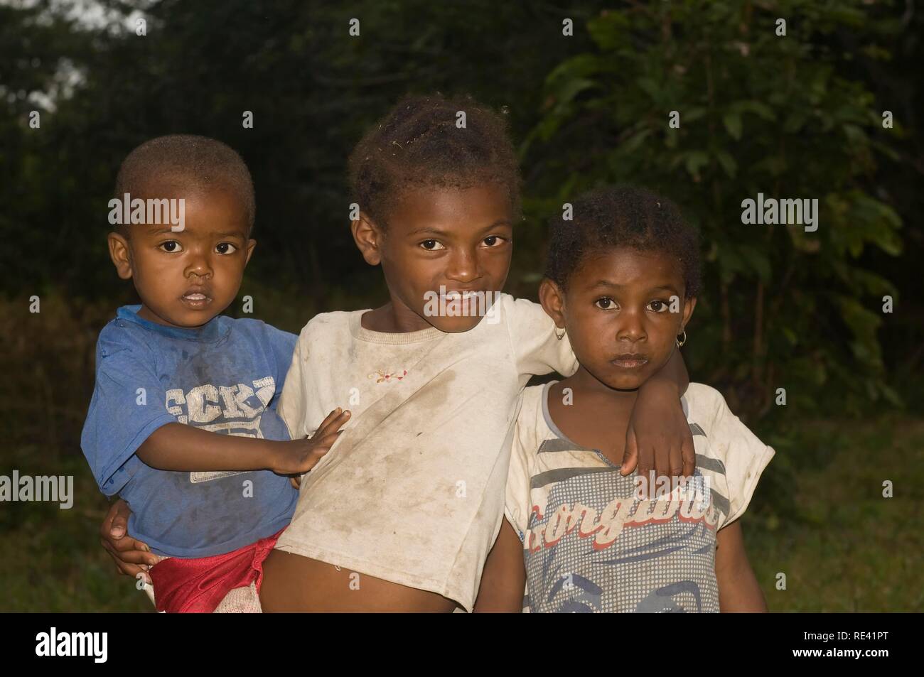 Group of children, Maroantsetra, Madagascar, Africa Stock Photo - Alamy