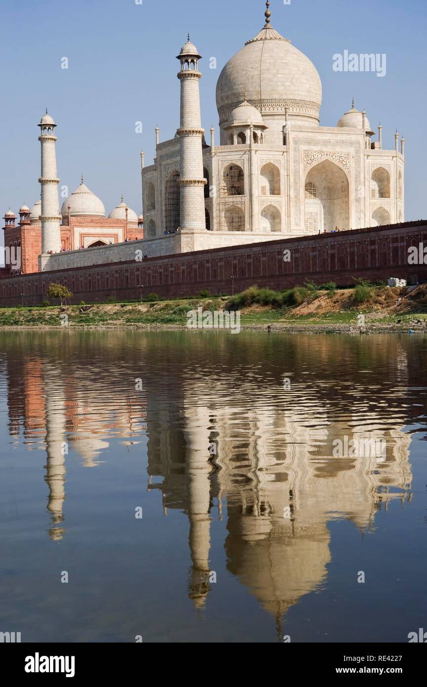 Yamuna River Taj Mahal