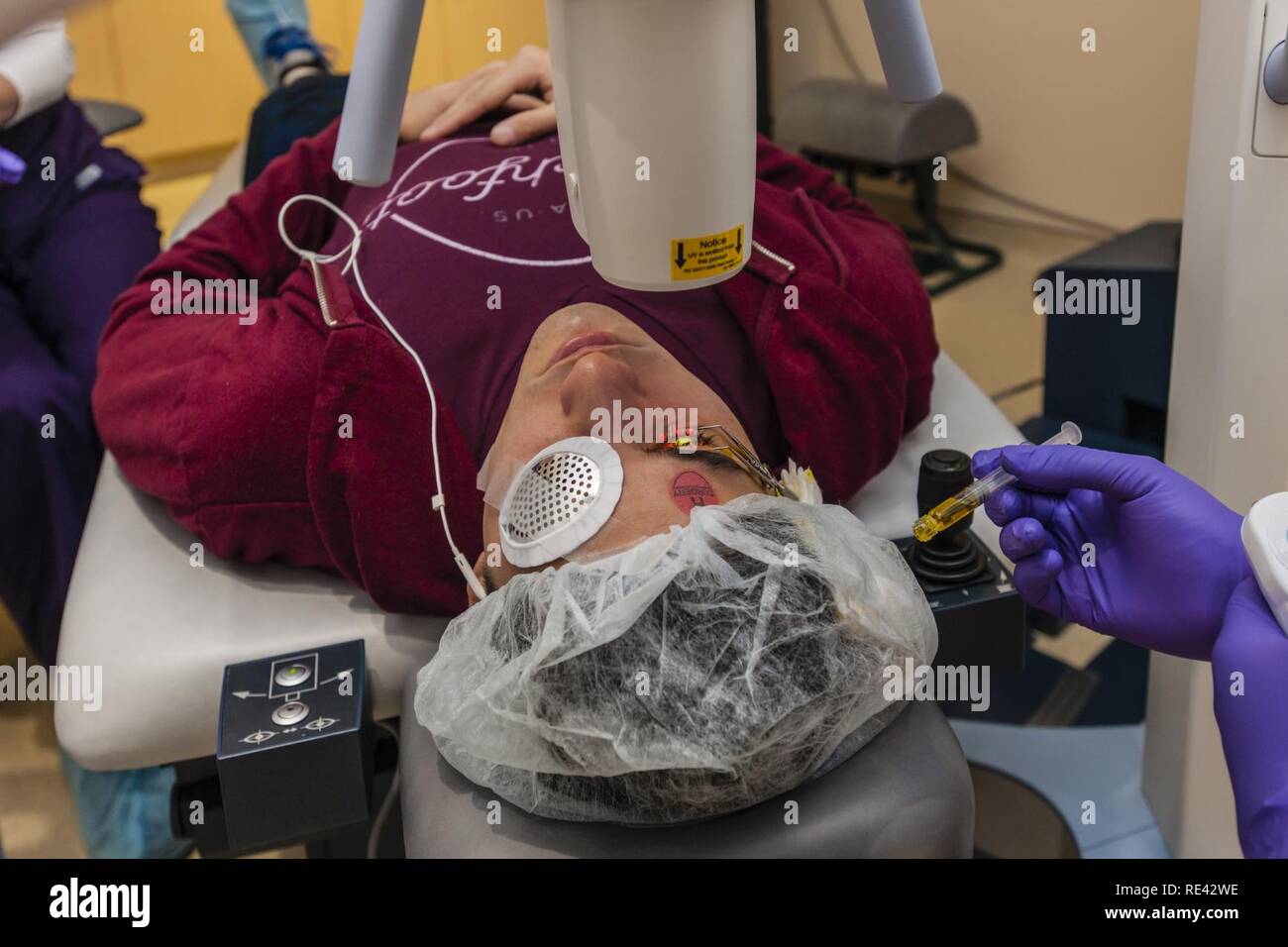 Cadet Saverio Macrina, U.S. Military Academy West Point, receives ...