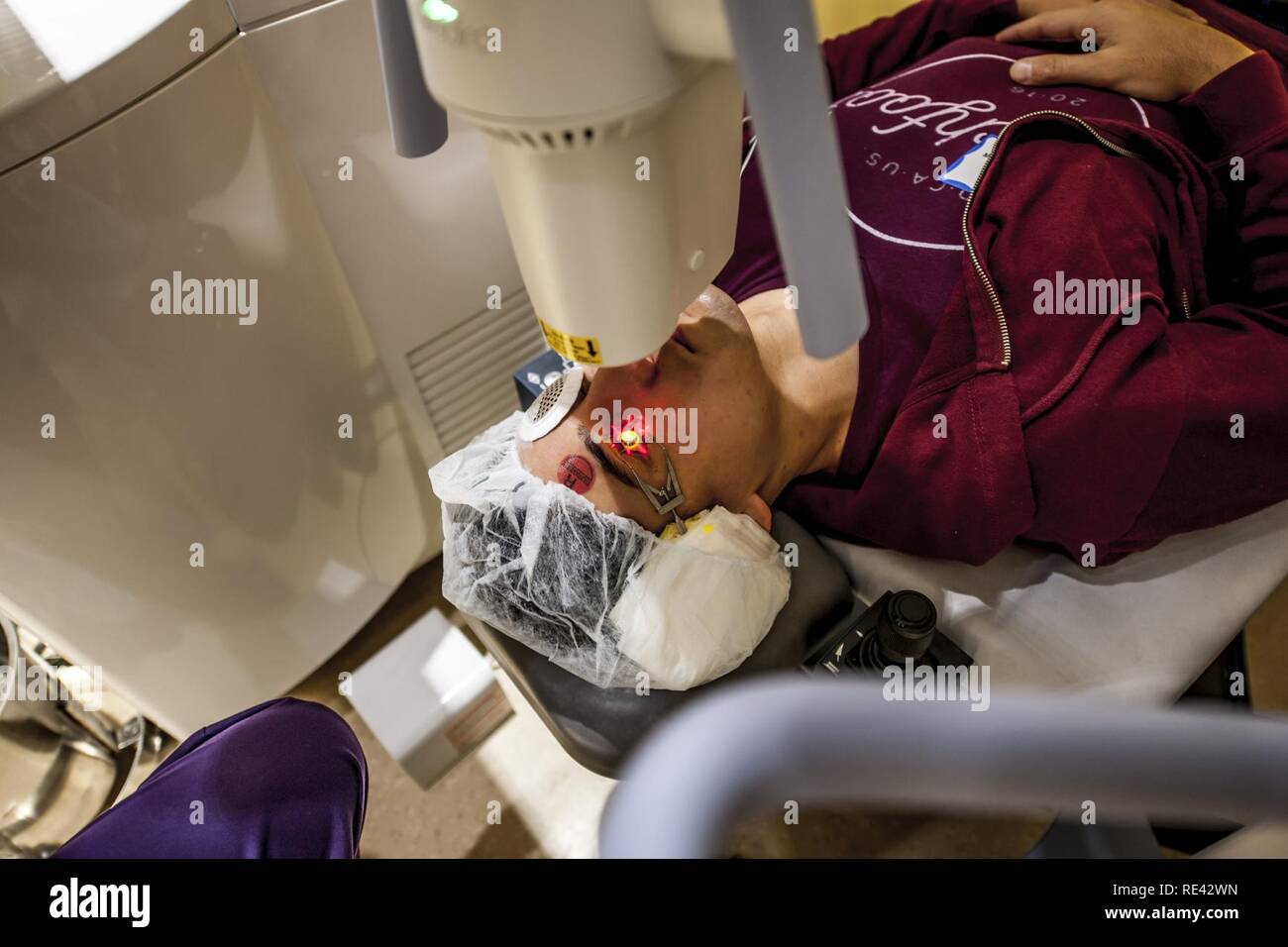 Cadet Saverio Macrina, U.S. Military Academy West Point, receives ...