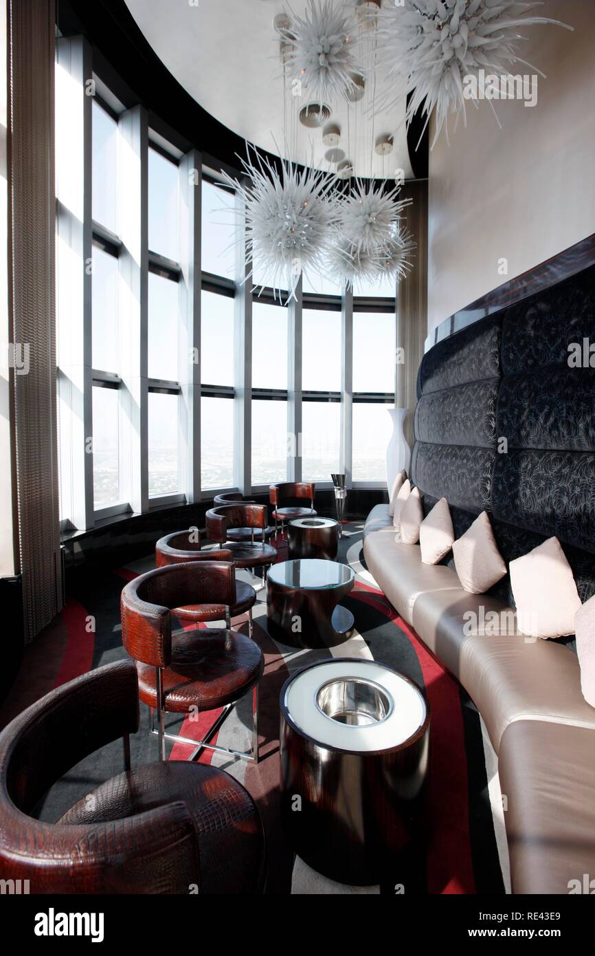 Sky Lounge Bar, Neos, the 63rd floor, luxury hotel The Address, part of ...