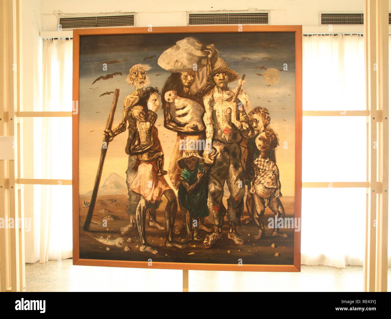 Retirantes, Migrants, Candido Portinari, 1944, Oil on canvas, MASP ...