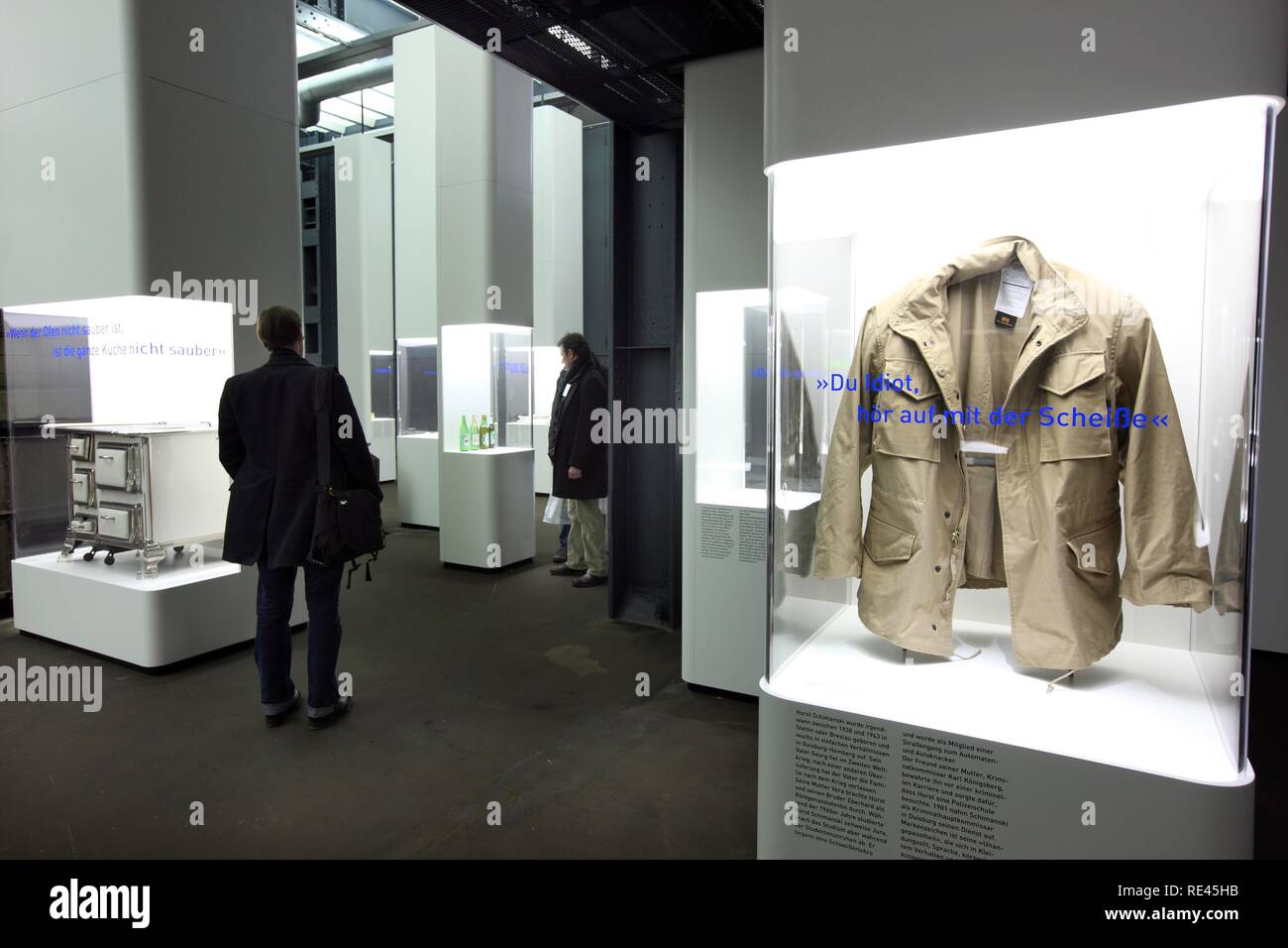 The jacket of the Tatort detective inspector Horst Schimanski, Schimi ...