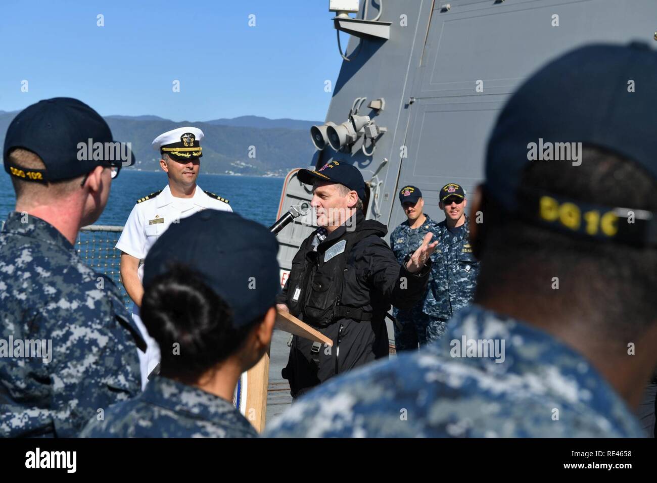 WELLINGTON, New Zealand (Nov. 20, 2016) New Zealand Deputy Prime ...