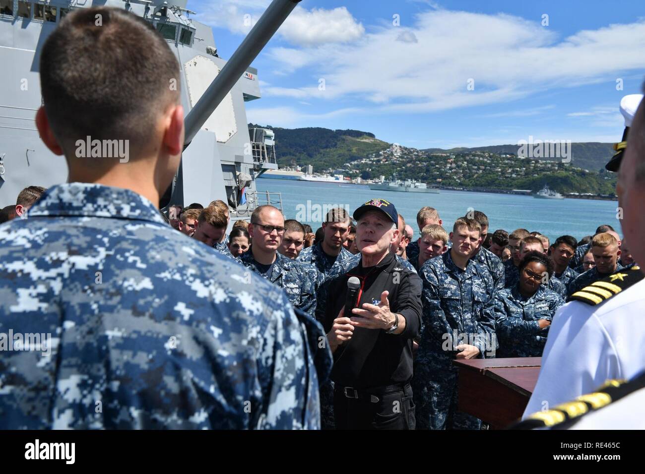 WELLINGTON, New Zealand (Nov. 20, 2016) Secretary of the Navy (SECNAV ...