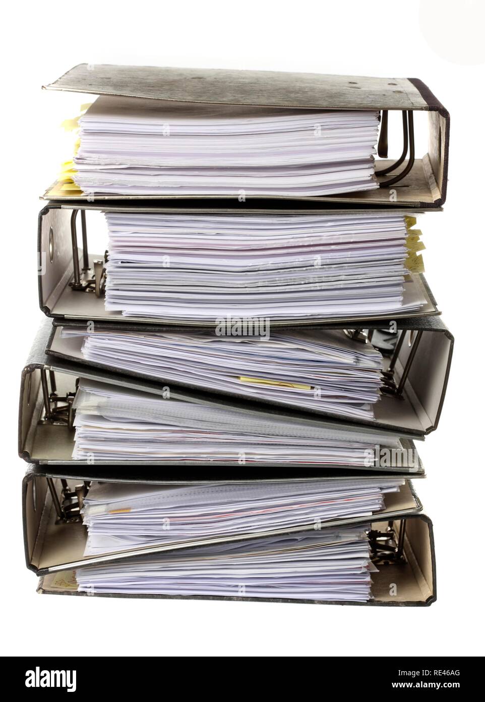 Binders Stack Nobody High Resolution Stock Photography and Images - Alamy