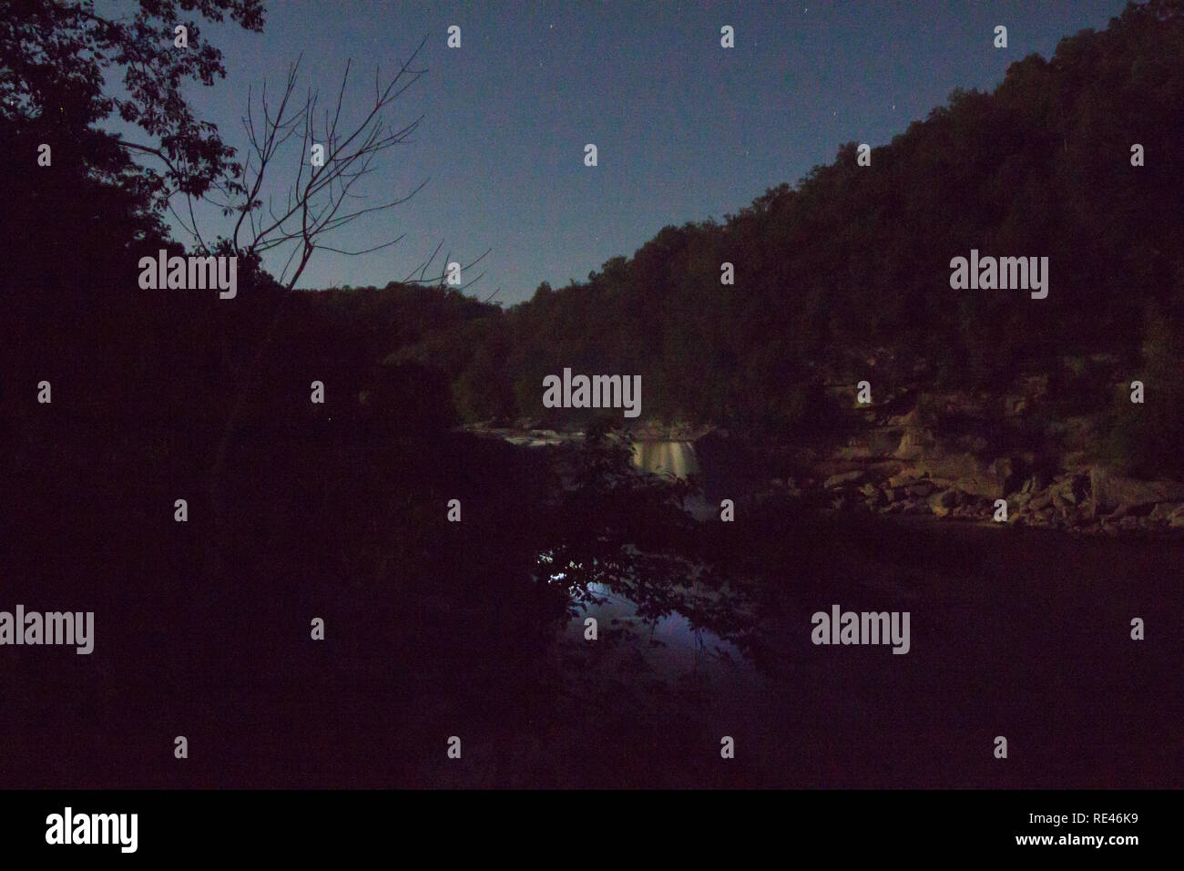 Cumberland Falls Moonbow, Kentucky Stock Photo - Alamy
