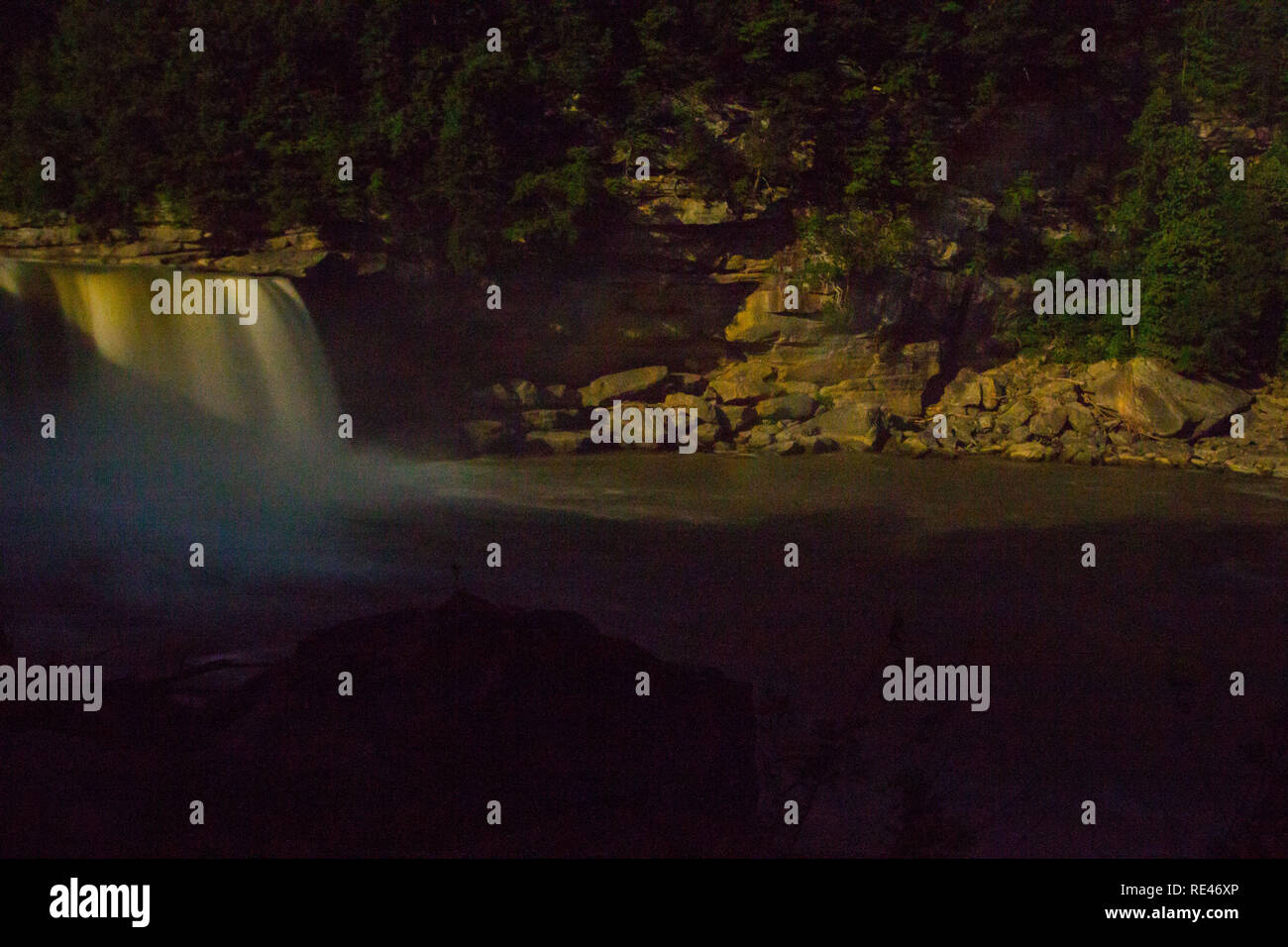 Cumberland Falls Moonbow, Kentucky Stock Photo - Alamy