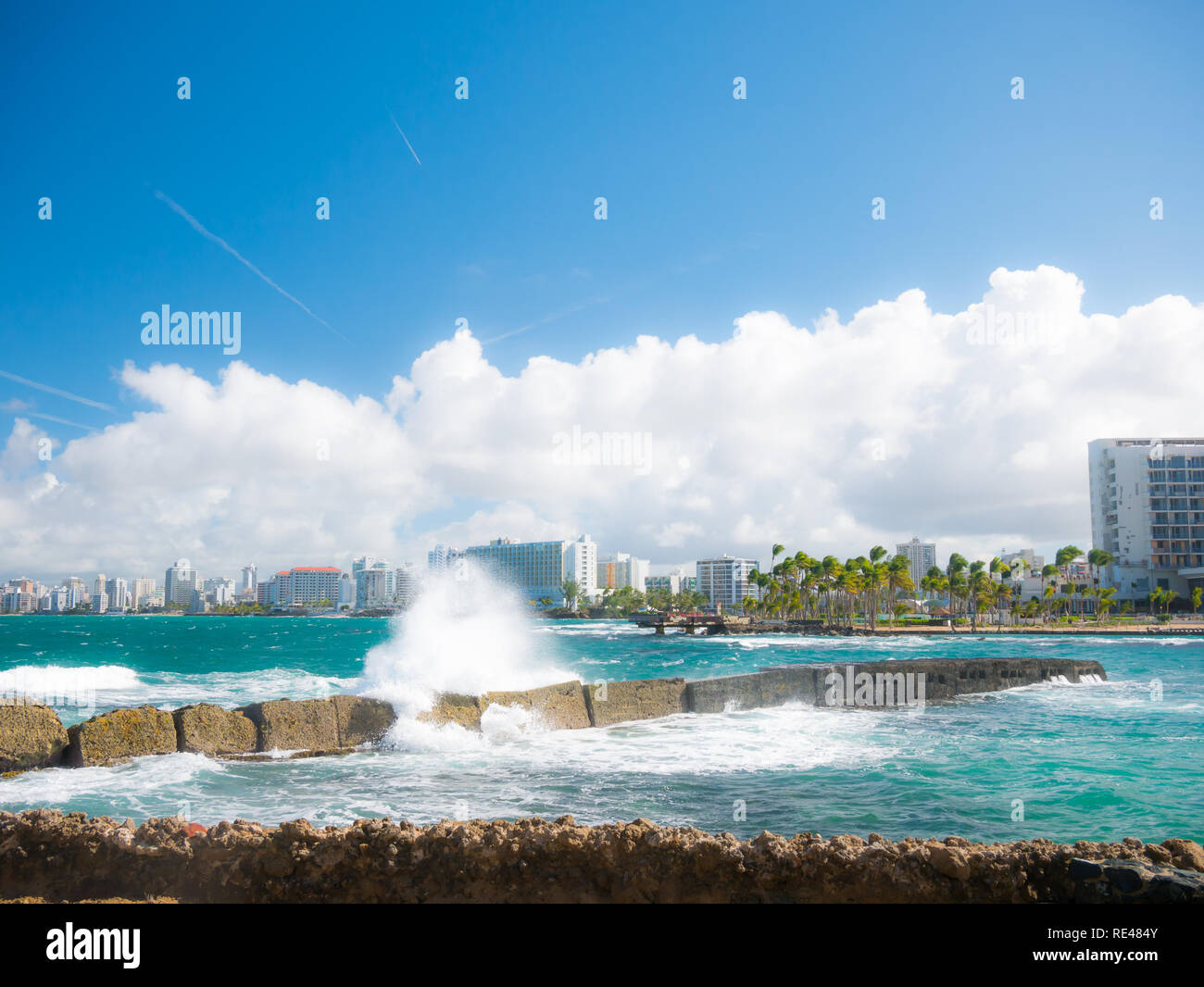 Puerto rico windy hi-res stock photography and images - Alamy