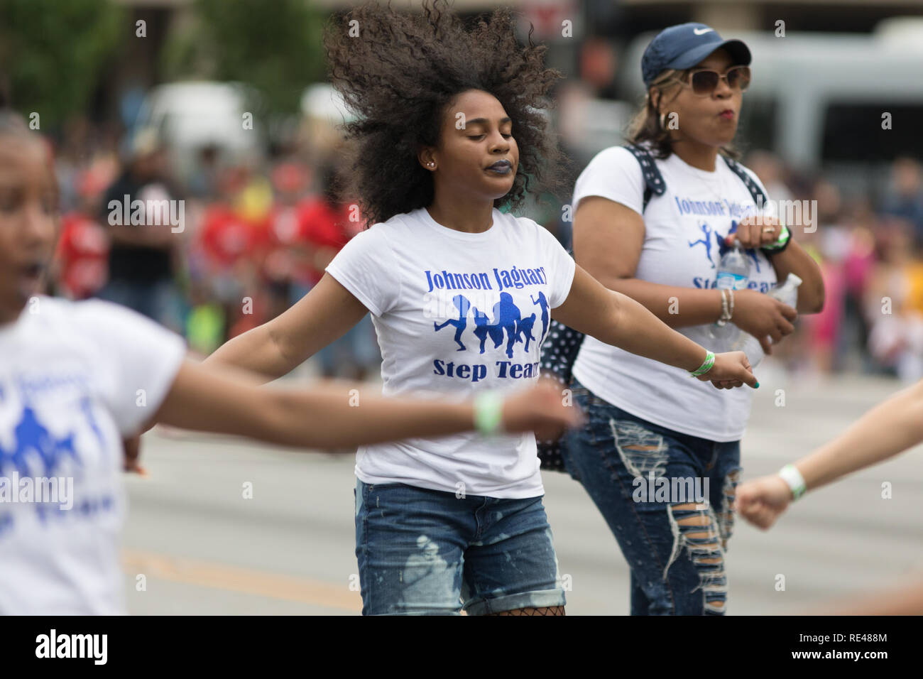 Louisville, Kentucky, USA - May 03, 2018: The Pegasus Parade, Johnson ...