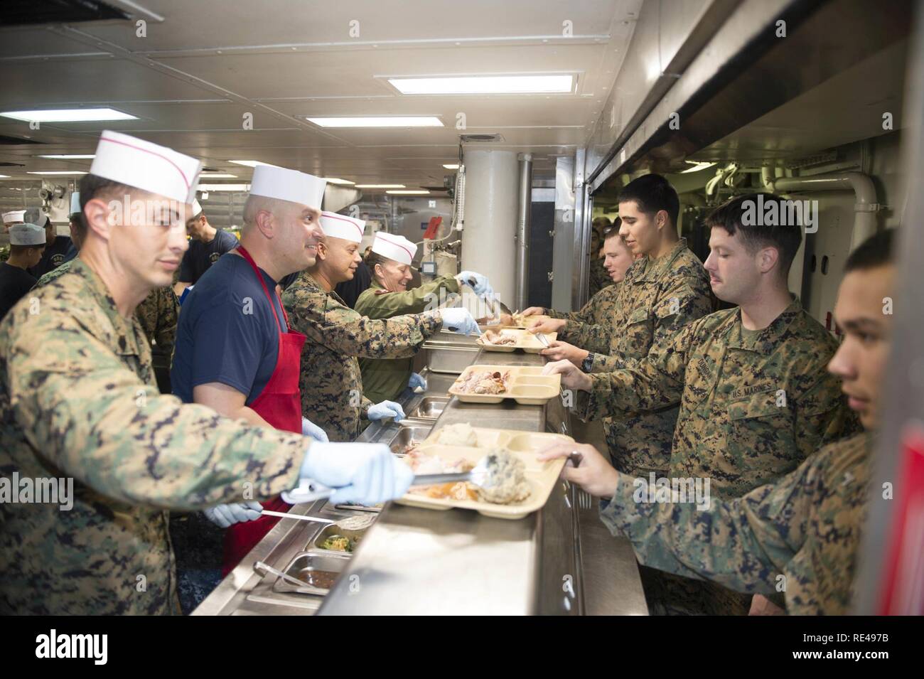 INDIAN OCEAN (Nov. 24, 2016) USS Makin Island (LHD 8) Command Master ...