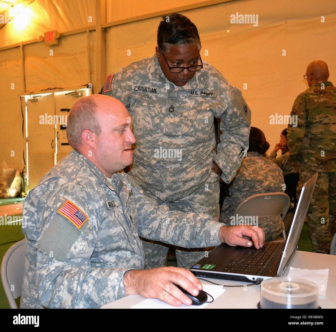 Joint reception staging onward movement and integration hi-res stock ...