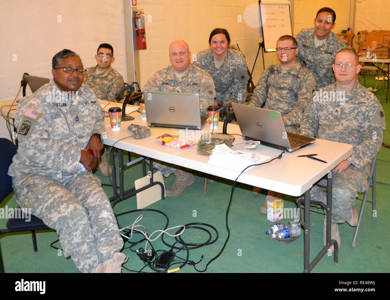 Joint reception staging onward movement and integration hi-res stock ...