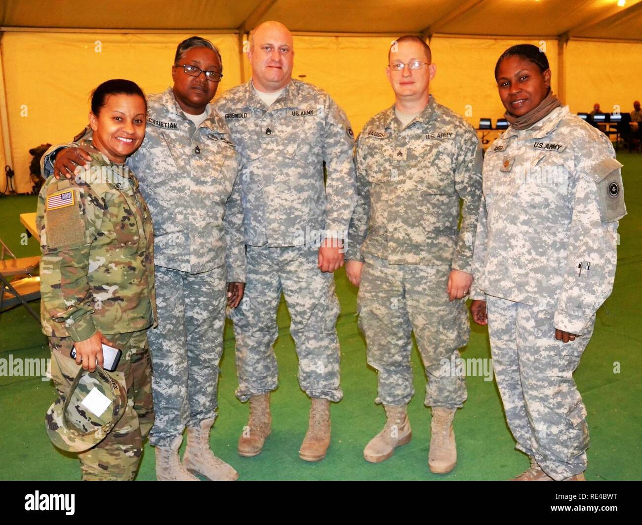 Chief Warrant Officer 2 Ana Martinez, Sgt. 1st Class Cecile Christian ...