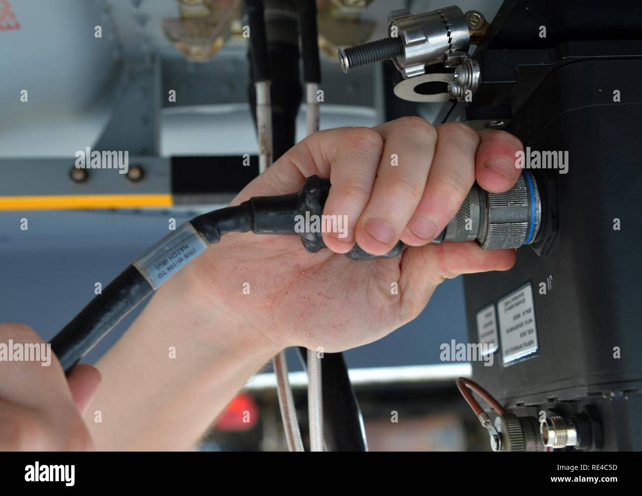 Staff Sgt. Ryan Hart, a radio frequency transmission system supervisor ...