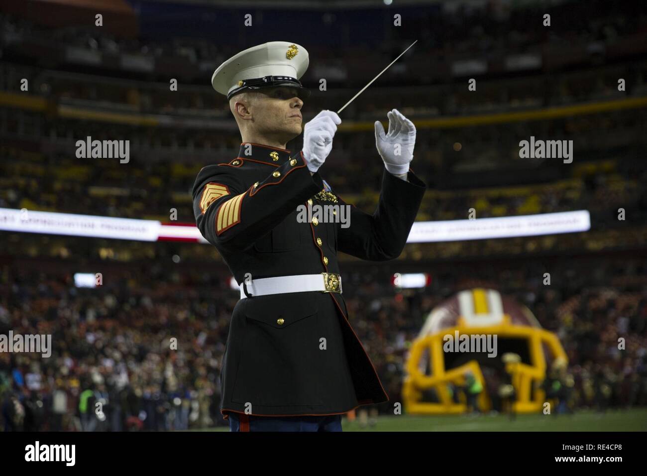 U.S. Marine Corps Gunnery Sgt. Christopher Hutsell, enlisted band ...