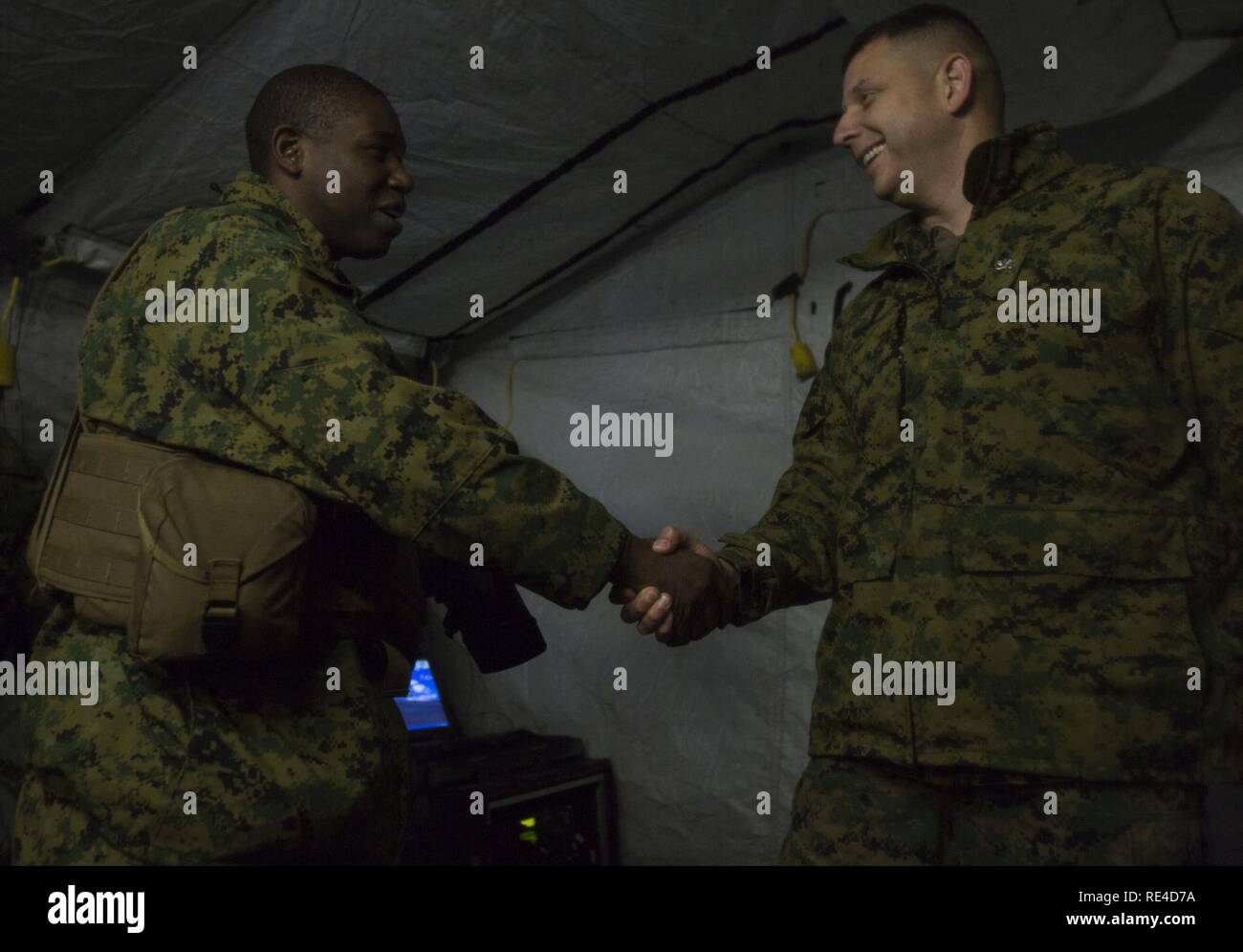 U.S. Marine Corps Col. Christopher Escamilla, Commanding Officer ...