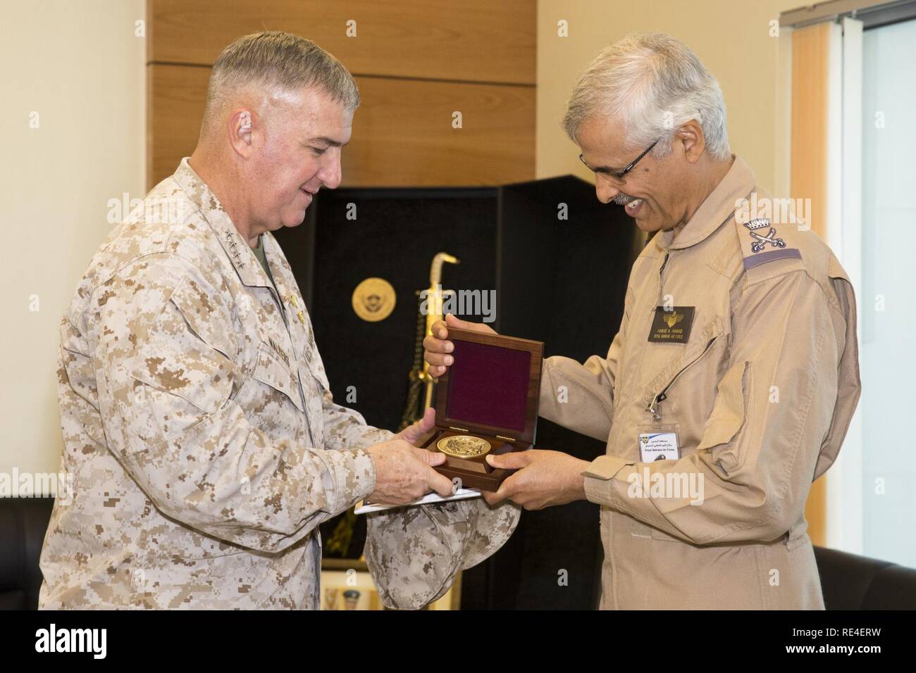 U.S. Marine Corps Gen. Glenn M. Walters, 34th assistant commandant of ...