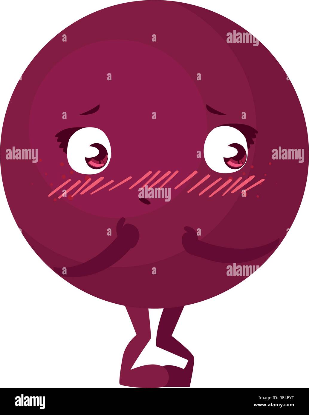 happy emoticon kawaii character vector illustration design Stock Vector ...