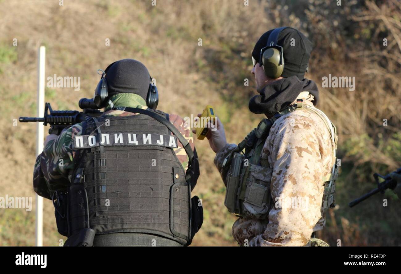 BELGRADE, Serbia- A U.S. Navy SEAL assigned to Naval Special Warfare ...