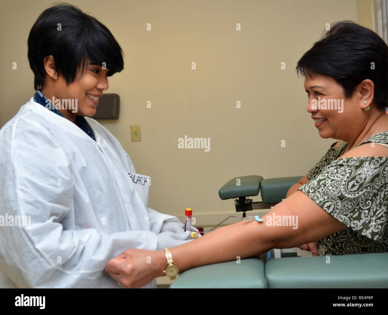 Recruit physical exam hi-res stock photography and images - Alamy
