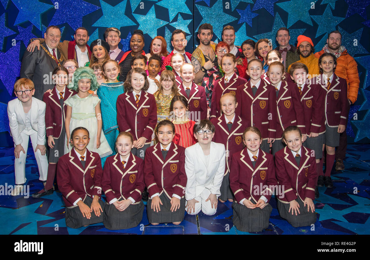 Cast photocall for Nativity! The Musical Featuring: Nativity! The ...