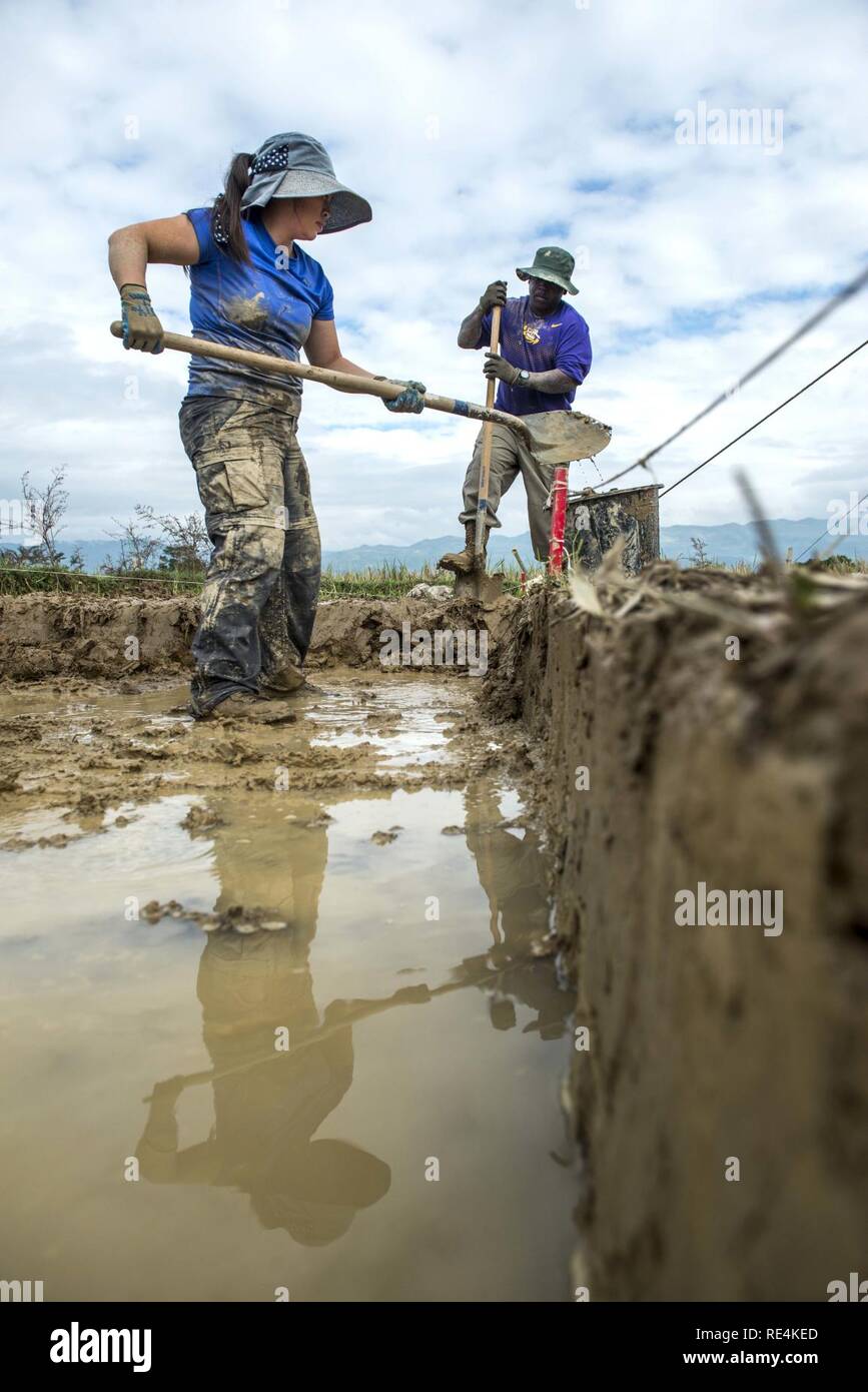 U.S. Marine Corps Lance Cpl. Cathy Pham, left, and U.S. Army Sgt ...