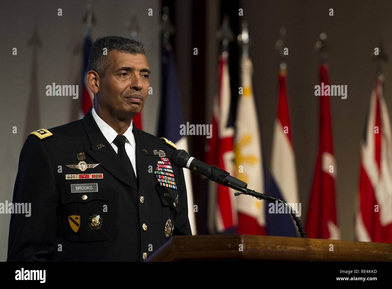 U.S. Army Gen. Vincent K. Brooks, United Nations Command commander ...