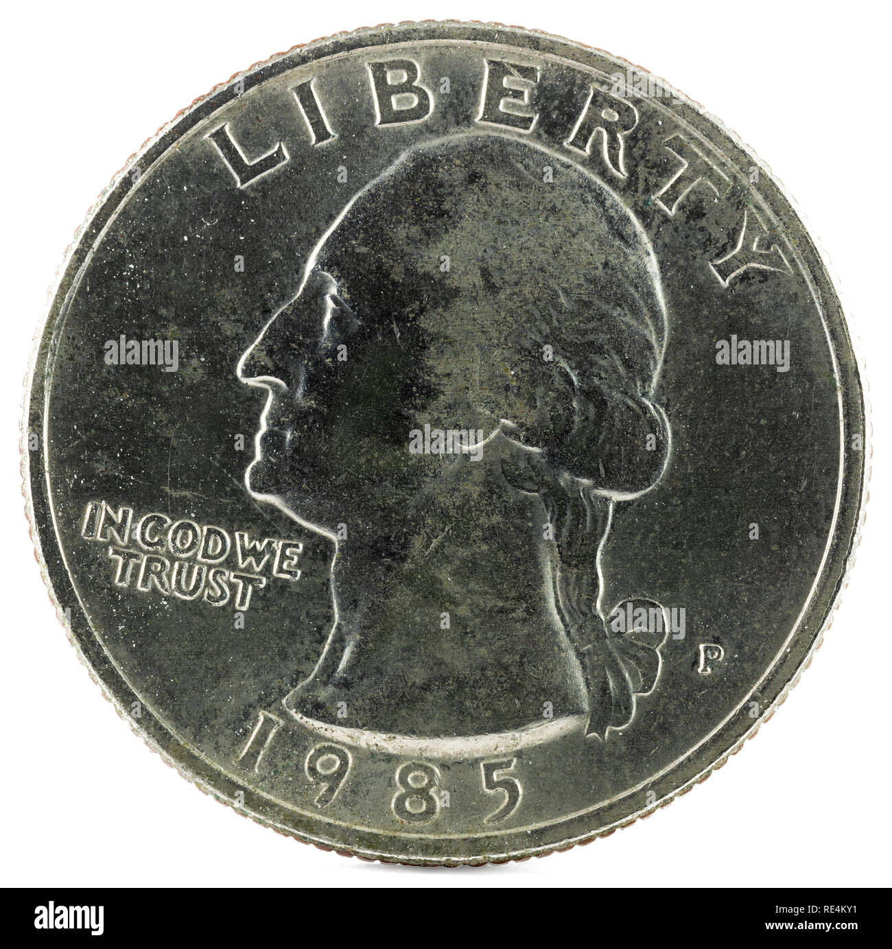 Coin Quarter Dollar Obverse High Resolution Stock Photography and ...