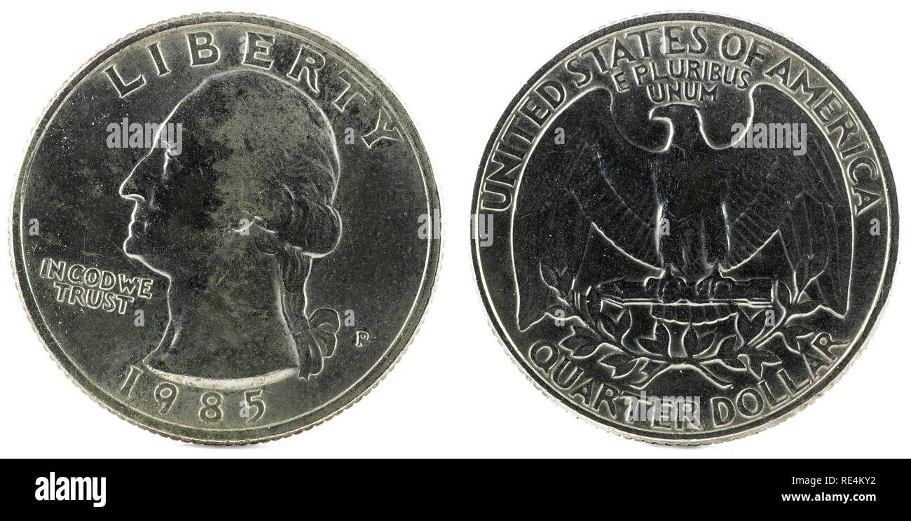 1985 coin hi-res stock photography and images - Alamy