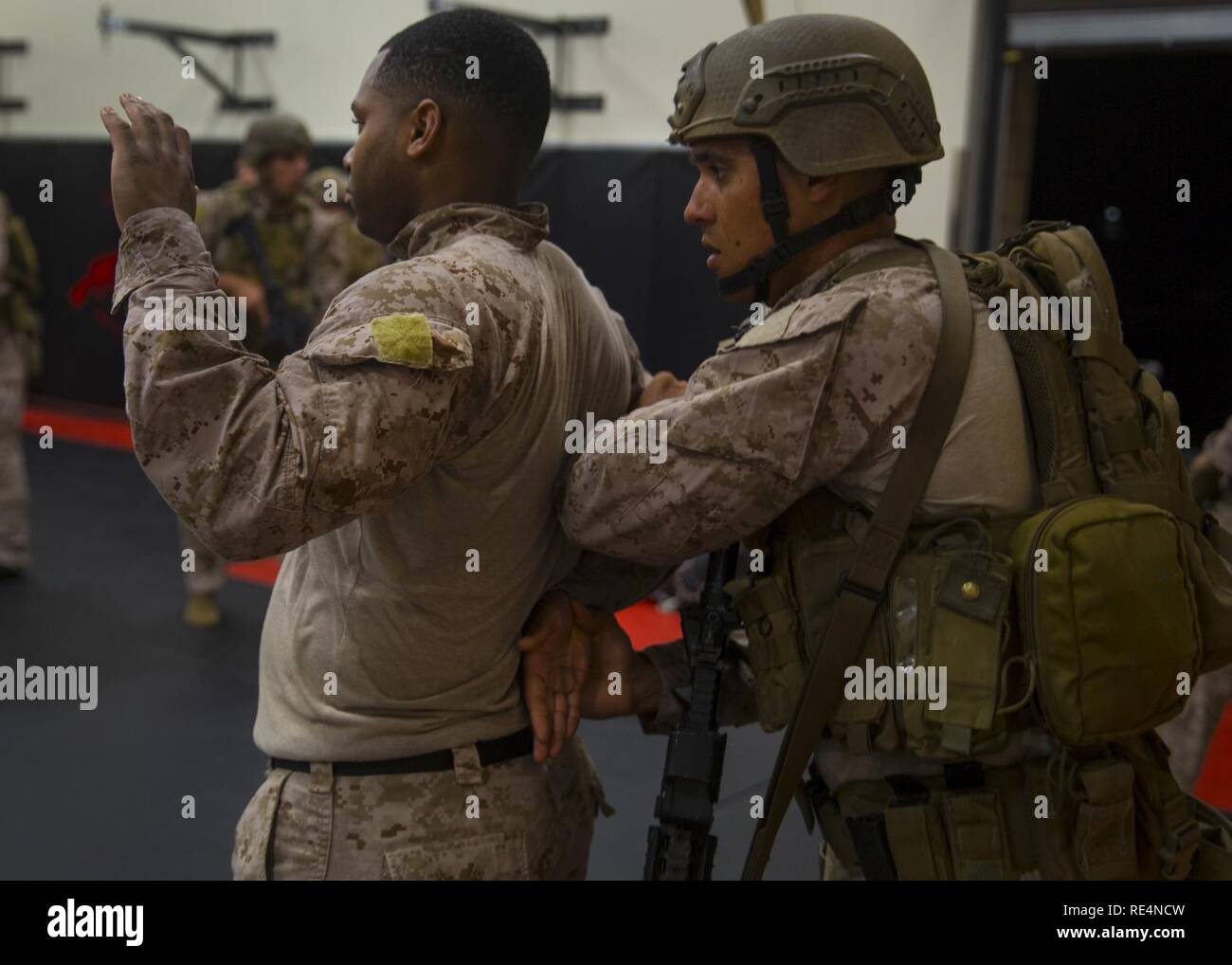 Marines with Company B, 1st Reconnaissance Battalion, 1st Marine ...
