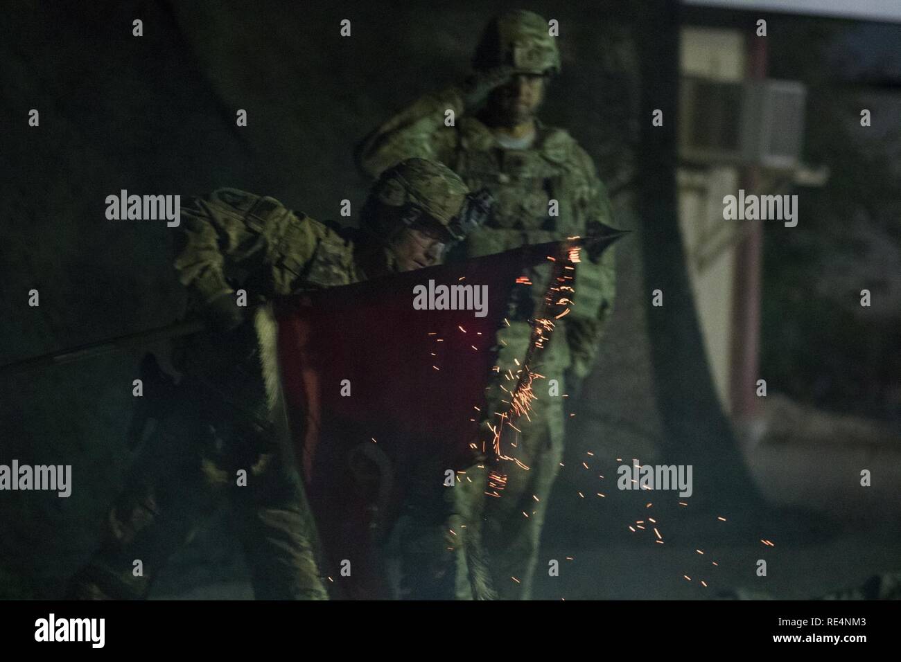 Command Sgt. Maj. Jason Dodge, 2nd Engineer Battalion senior ...