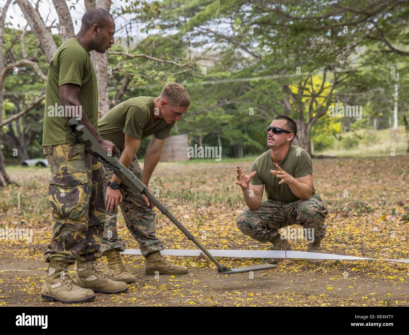 U.S. Marine Cpl. Ryan Heuerman and Lance Cpl. Patrick Windham, combat ...