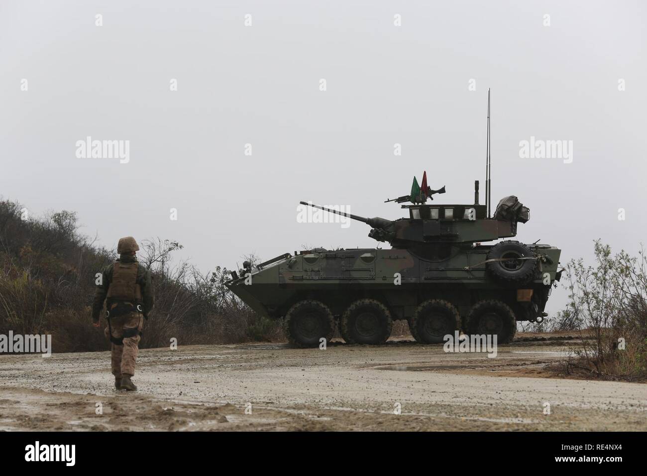 U.S. Marine Cpl. Brendan Willoughby, a light armored vehicle gunner ...